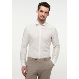 Langarmhemd Eterna "SLIM FIT" Gr. 42, Normalgrößen, beige (champagner) Herren Hemden Langarm