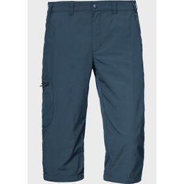 Schöffel 3/4-Hose SCHÖFFEL "Pants Springdale1" Gr. 52, Normalgrößen, blau (8180, blau) Herren Hosen Outdoor-Hosen