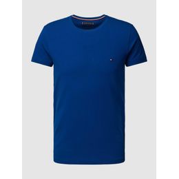 Tommy Hilfiger Slim Fit T-Shirt mit Logo-Stitching