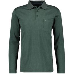 Poloshirt Ragman Gr. M, grün (moosgrün, 318) Herren Shirts Langarm