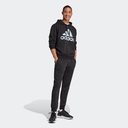 Trainingsanzug adidas Sportswear "BIG LOGO TERRY" Gr. XXL, schwarz (black) Herren Sportanzüge Trainingsanzüge