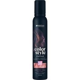 Indola Semi-permanente Haarfarbe Color Style Mousse Strawberry Rose
