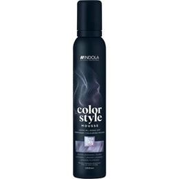 Indola Semi-permanente Haarfarbe Color Style Mousse Silver Lavender