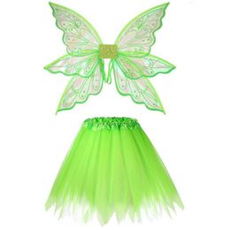 Xkatharsis Kostüm-Flügel 2-teiliges Schmetterlings-Elfen-Kostüm-Set