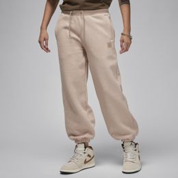 Jordan Flight Fleece Damenhose - Braun