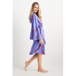 C&A Satin-Kimono-geblümt