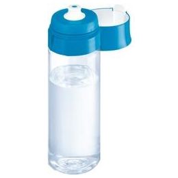 BRITA fill & go Wasserfilter-Flasche Vital blue