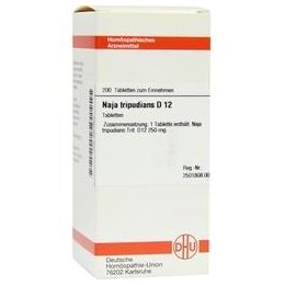 DHU-Arzneimittel NAJA TRIPUDIANS D 12 Tabletten