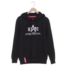 Alpha Industries Herren Kapuzenpullover, schwarz