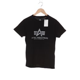 Alpha Industries Herren T-Shirt, schwarz