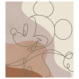 Komar Vlies Fototapete Mickey Line Drawing 250 x 280 cm