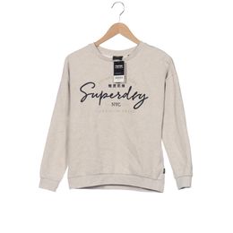 Superdry Damen Sweatshirt, cremeweiß, Gr. 36