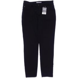 Oui Damen Jeans, schwarz