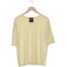 NA-KD Damen T-Shirt, gelb, Gr. 36