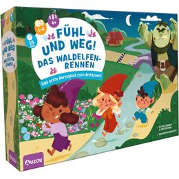 AUZOU Spiel, Kinderspiel Fühl und weg!, bunt