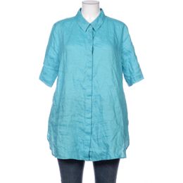 Selection by Ulla Popken Damen Bluse, blau