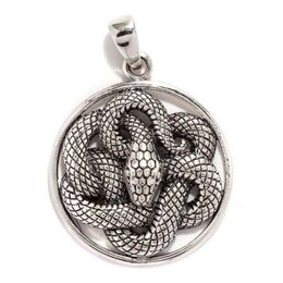 HOPLO Kettenanhänger Schlangen Anhänger Schmuck 925er Silber keltischer Knoten