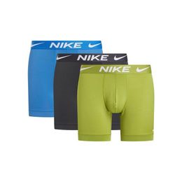 NIKE Underwear Boxer (Packung, 3-St) mit kontrastfarbenem Markenlabel, bunt