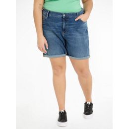 Calvin Klein Jeans Plus Shorts REGULAR SHORT PLUS Große Größen, blau