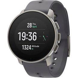 Smartwatch Suunto "9 Peak Pro" Smartwatches silberfarben (titanium slate) Fitness-Tracker