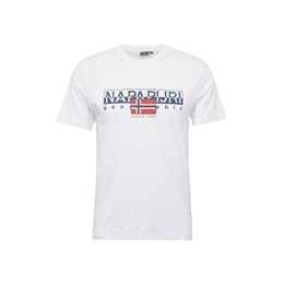 Napapijri Shirt 'S-Aylmer' male White size XL