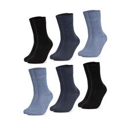 Occulto Socks 'Oliver' male Blue, Black size 43-46