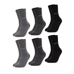 Occulto Socken 'Komfort Gabi' Damen Gr&ouml;&szlig;e 39/42 anthrazit / graumeliert / schwarz