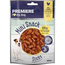 Premiere Mini Snack Sticks Huhn mit Reis 150 g