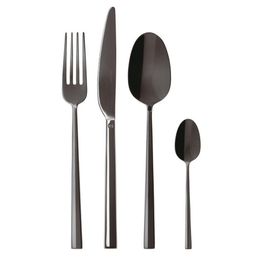 Sambonet Besteck-Set Rock Besteck Edelstahl/PVD 2Black 24tlg