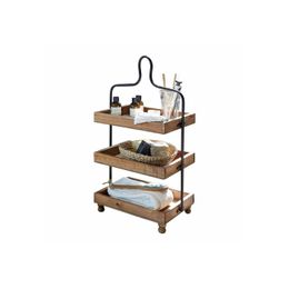 Mirabeau Etagere Etagere Lasse braun/schwarz