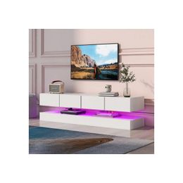 REDOM TV-Schrank LED TV Lowboard