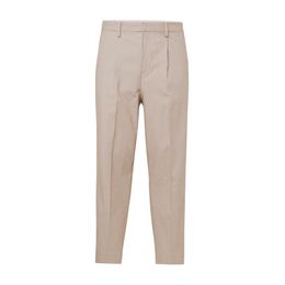 Selected Pleat-Front Pants 'TORINO' male Beige size 34