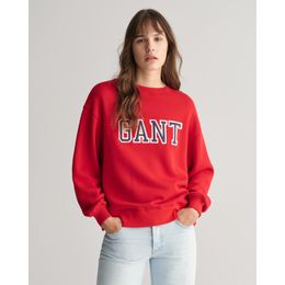 Gant Logo Rundhals-Sweatshirt