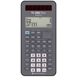 Texas Instruments TI-30X Prio MathPrint™ Schulrechner Schwarz Display (Stellen): 64 batteriebetrieben, solarbetrieben