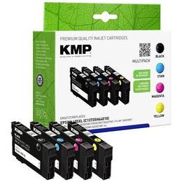 KMP Druckerpatrone ersetzt Epson 405XL, T05H6, T05H1, T05H2, T05H3, T05H4 Kompatibel Kombi-Pack Schwarz, Cyan, Magenta, Gelb 1656,4005 1656,4005