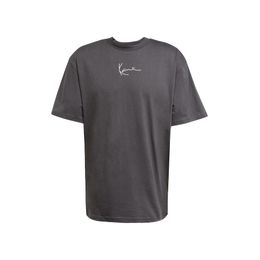 Karl Kani T-Shirt 'Essential' Herren Gr&ouml;&szlig;e M anthrazit / wei&szlig;