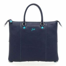 Gabs G3 Plus Handtasche Leder 36.5 cm inchiostro blu