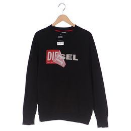 Diesel Herren Sweatshirt, schwarz, Gr. 48