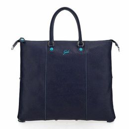 Gabs G3 Plus Handtasche Leder 43 cm inchiostro blu