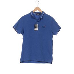 Superdry Herren Poloshirt, blau, Gr. 54