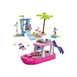 Mattel® Konstruktionsspielsteine MEGA Barbie Traum-Boot