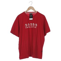 Camel Active Herren T-Shirt, rot, Gr. 54