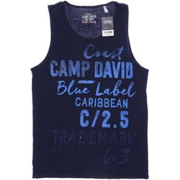 CAMP DAVID Herren T-Shirt, marineblau, Gr. 52