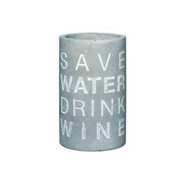 Räder Design Räder Design Kochtopf Räder Vino Beton Weinkühler "Save Water Drink Wine" 10404