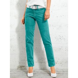 5-Pocket-Jeans Inspirationen Gr. 40, Normalgrößen, blau (aqua) Damen Jeans 5-Pocket-Jeans Bestseller