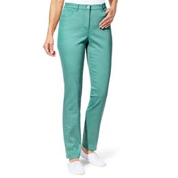 5-Pocket-Jeans COSMA Gr. 36, Normalgrößen, grün (salbei) Damen Jeans 5-Pocket-Jeans