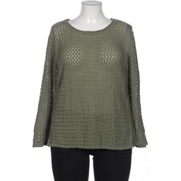 sheego Damen Pullover, grün, Gr. 44