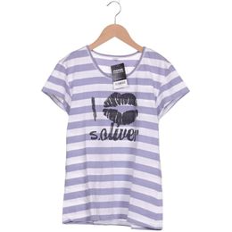 s.Oliver Selection Damen T-Shirt, flieder, Gr. 38