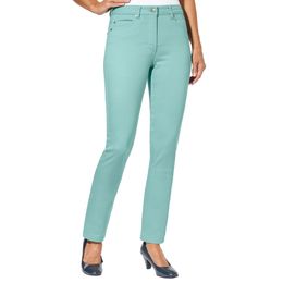 5-Pocket-Jeans Ambria Gr. 21, Kurzgrößen, grün (mint) Damen Jeans 5-Pocket-Jeans