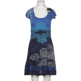 Desigual Damen Kleid, blau, Gr. 38